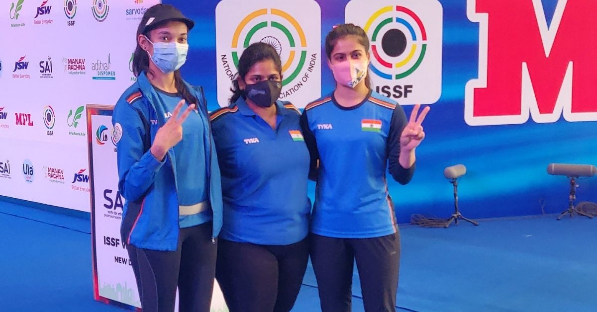 ISSF World Cup: Manu, Rahi & Chinky bring 10th gold medal for India