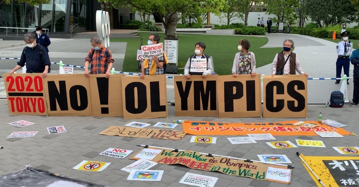 Anti-Olympics protestor intrudes International Olympic Committee news ...