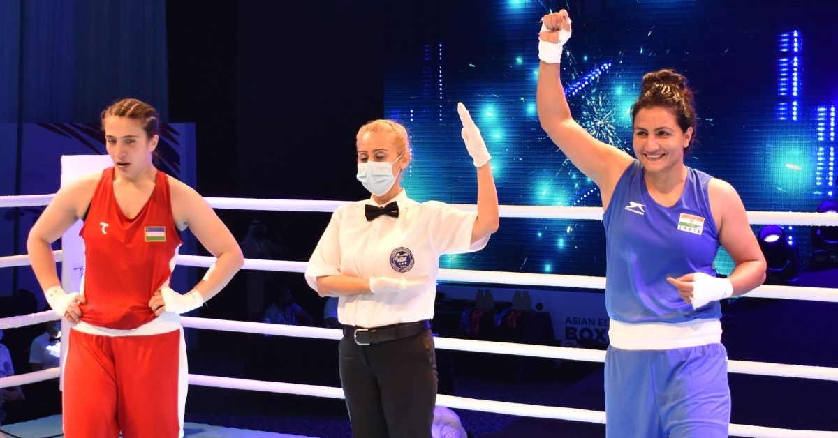 Pooja Rani wins second successive gold at Asian Boxing Championships