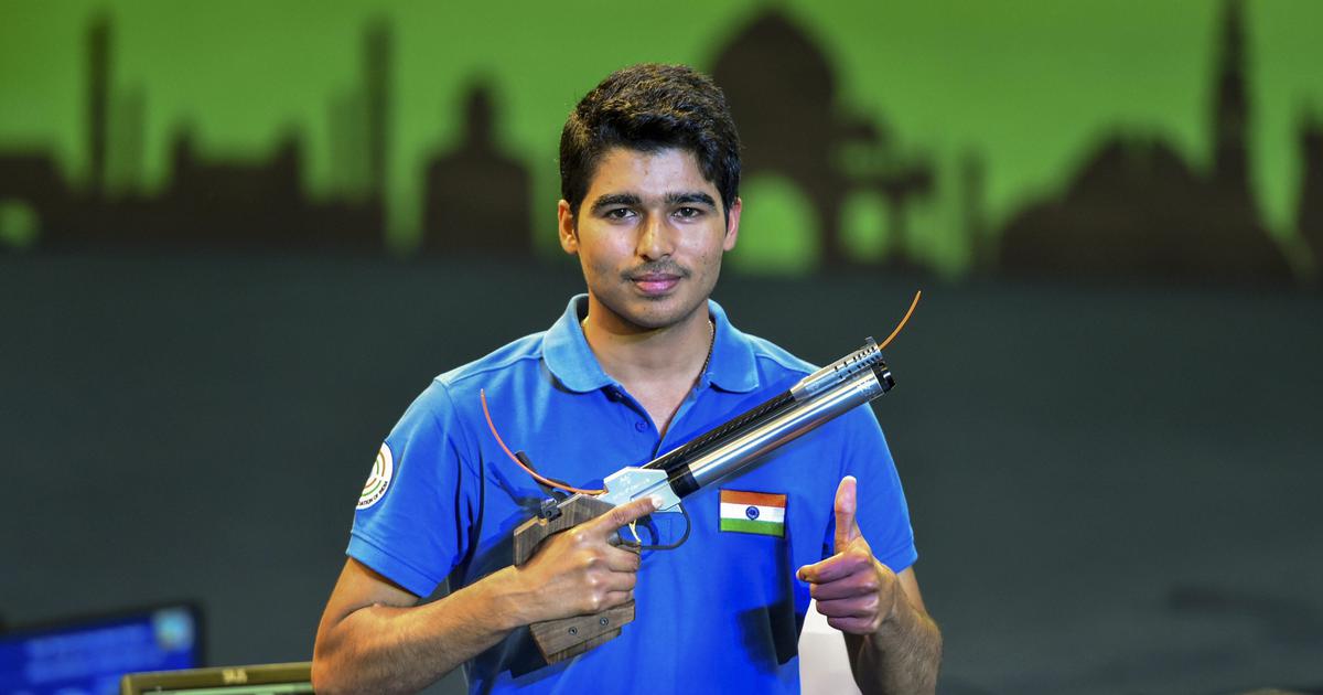 Saurabh Chaudhary wins three gold medals in national shooting trials