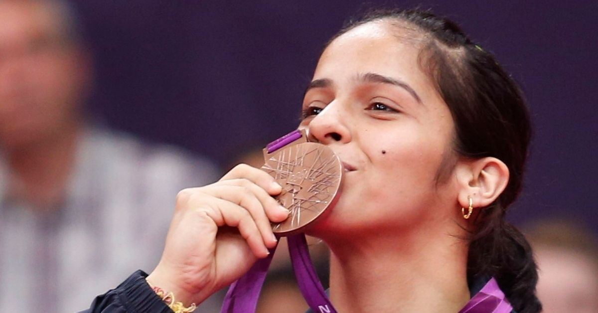 Who is the first Indian Badminton player to win a medal at the Olympics?
