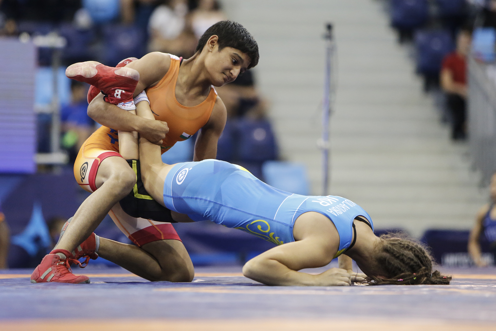 Indian wrestler Tannu and Priya win titles at Cadet World Championship