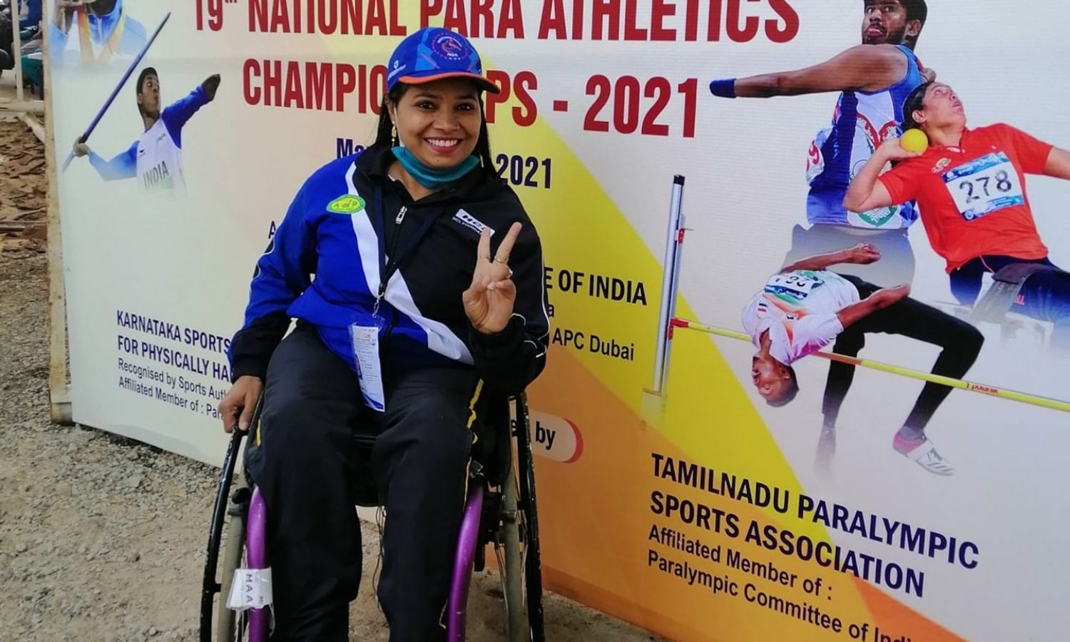 Wheelchair-bound para athlete offers to conduct sensitisation programs
