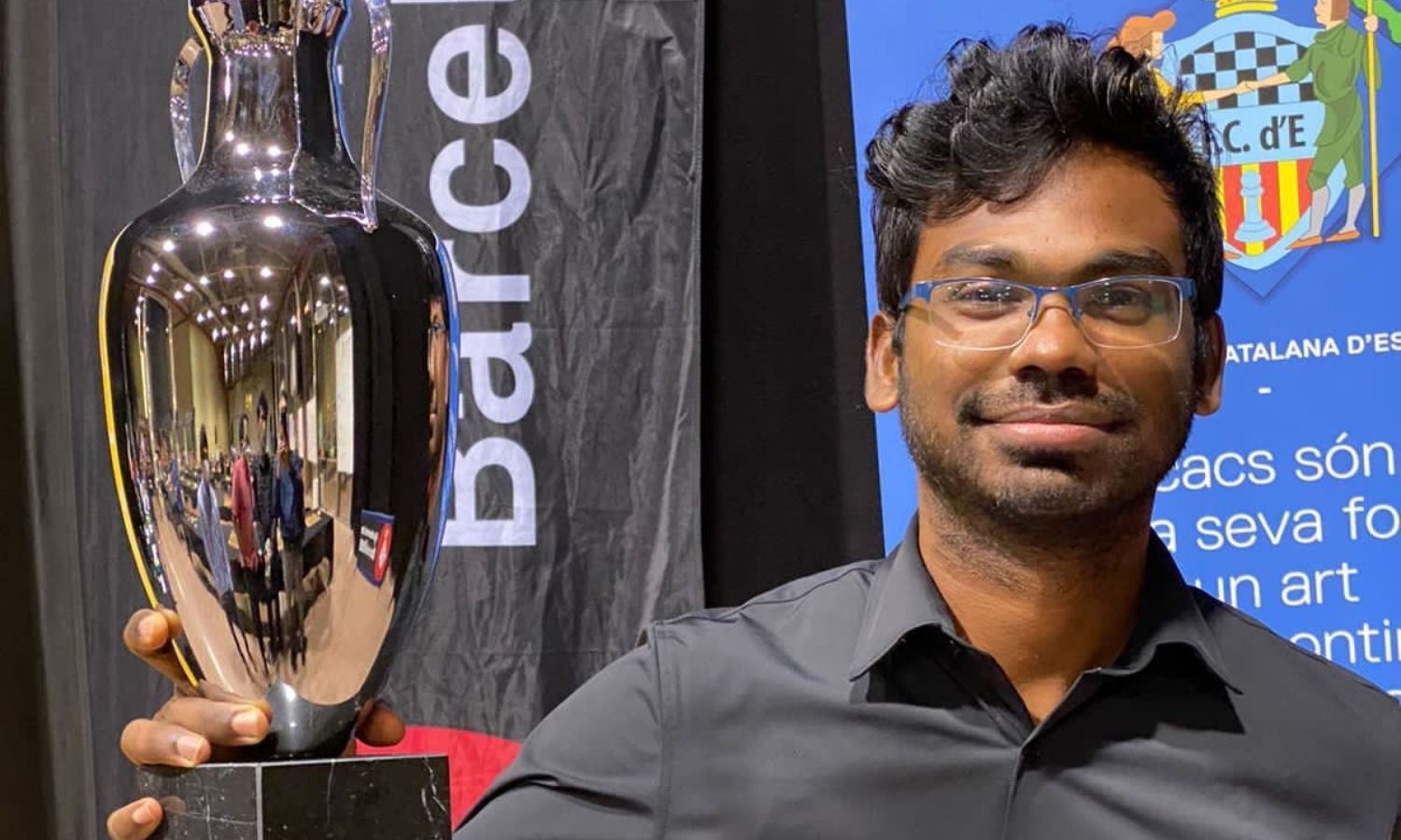 Indian Grandmaster S P Sethuraman wins the Barcelona Open chess tournament