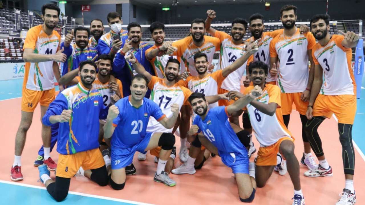 India finishes in 9th position at the Asian Volleyball Championship