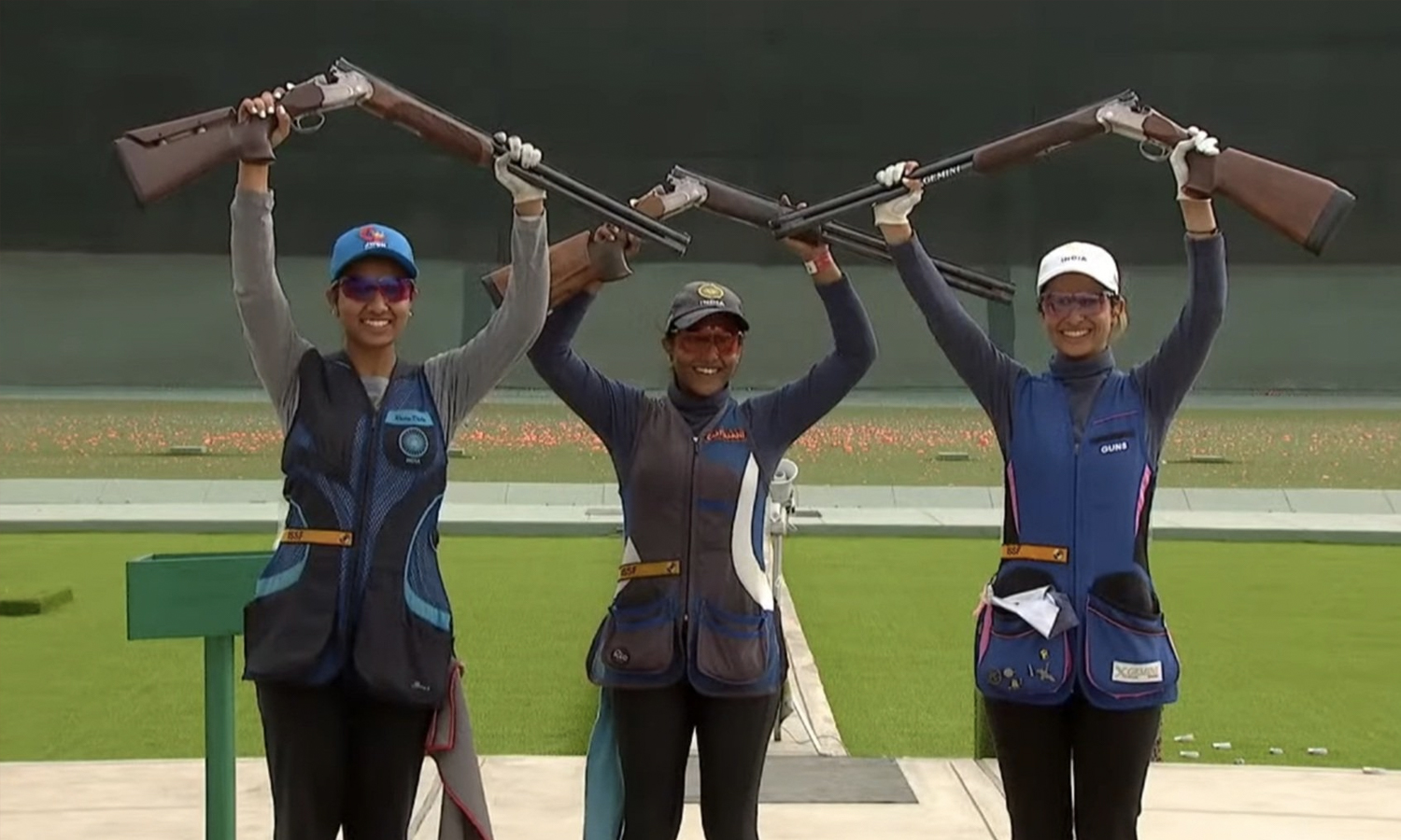 After silver, Ganemat Sekhon helps Indian women's skeet team win gold ...