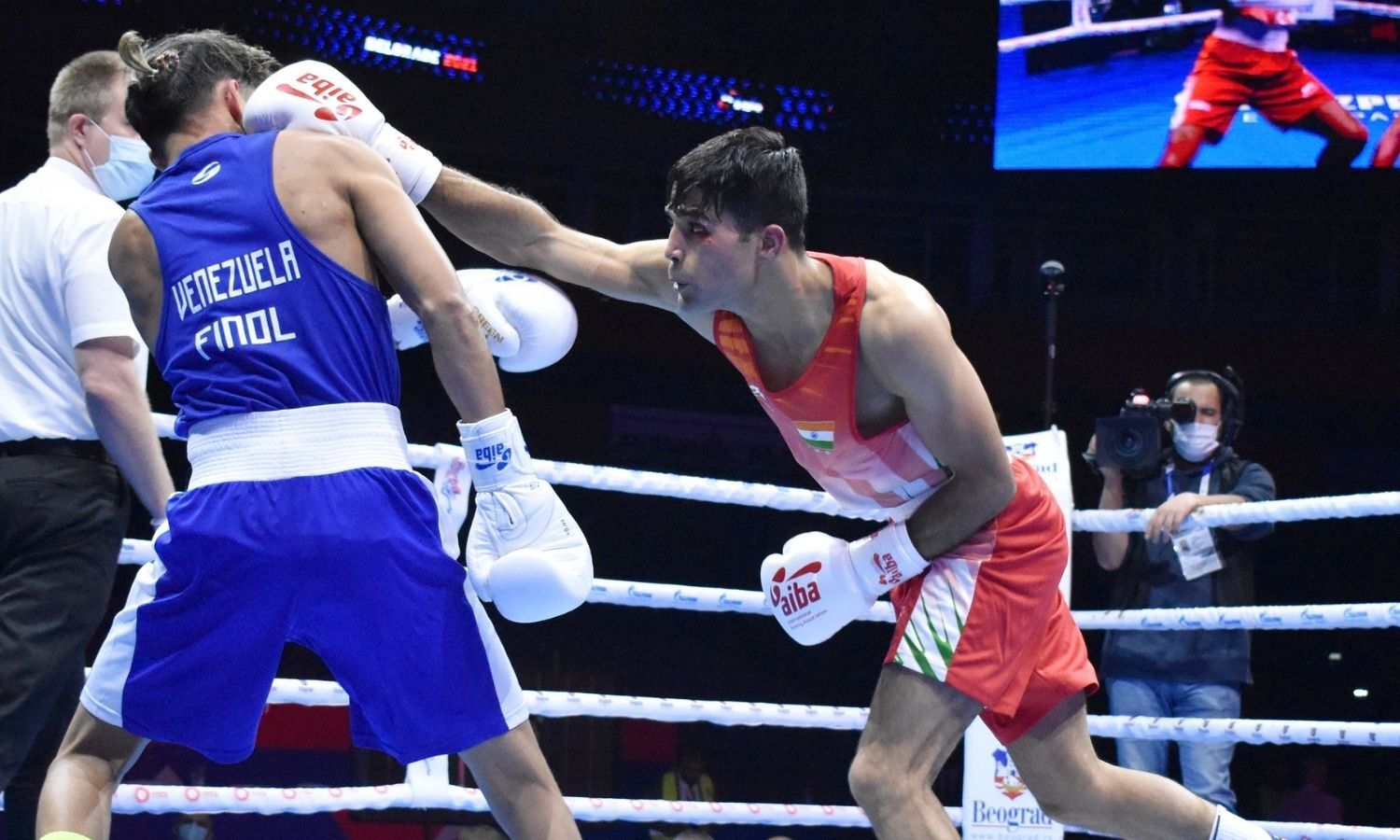 Akash Kumar wins bronze medal at the Boxing World Championships