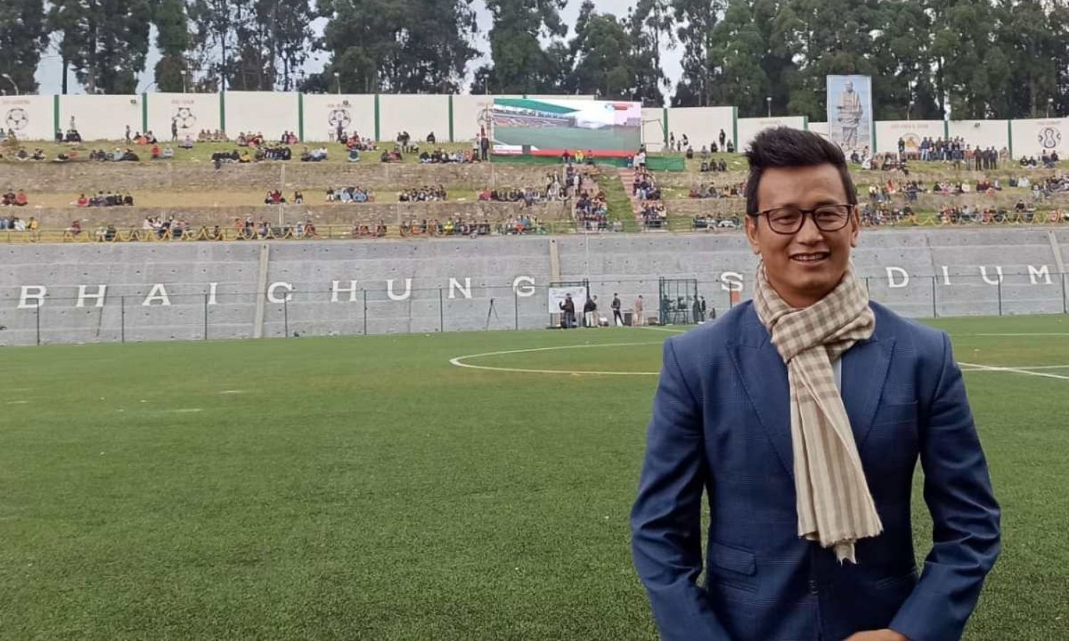 Former Indian Captain Bhaichung Bhutia files nomination for the AIFF ...