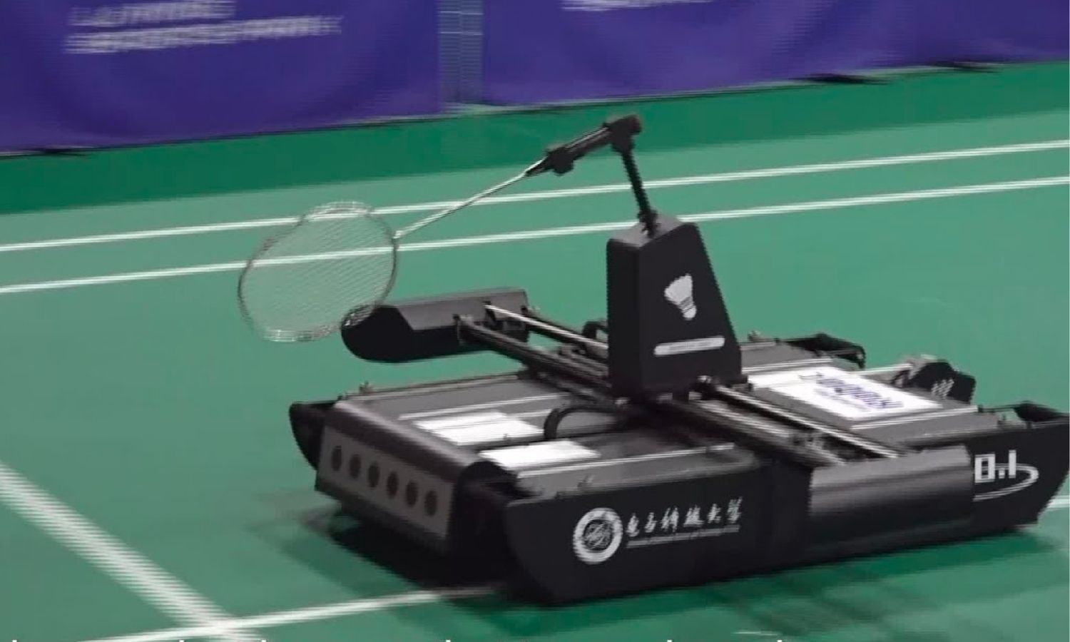 WATCH: Video of a robot playing badminton goes viral