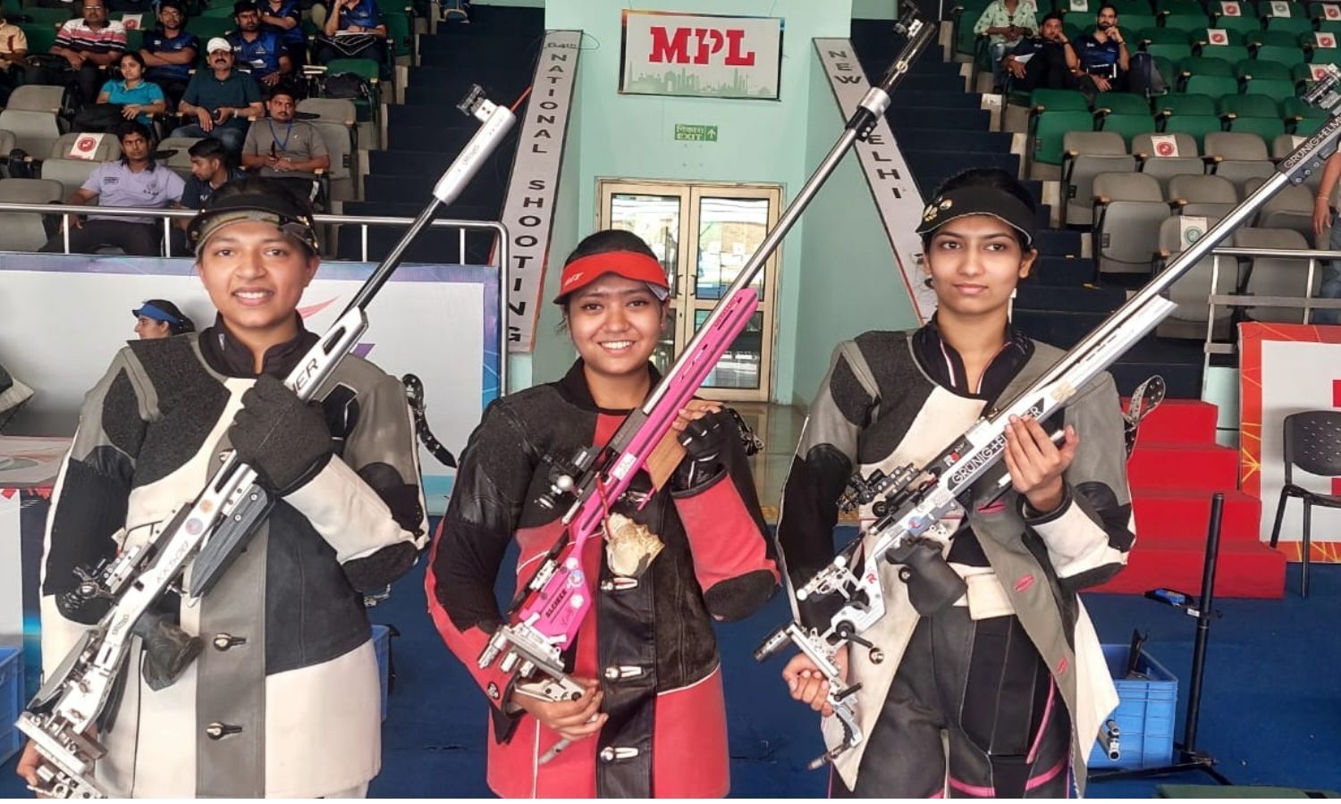 Ayushi Podder wins in women's 50m rifle 3 positions event at National ...