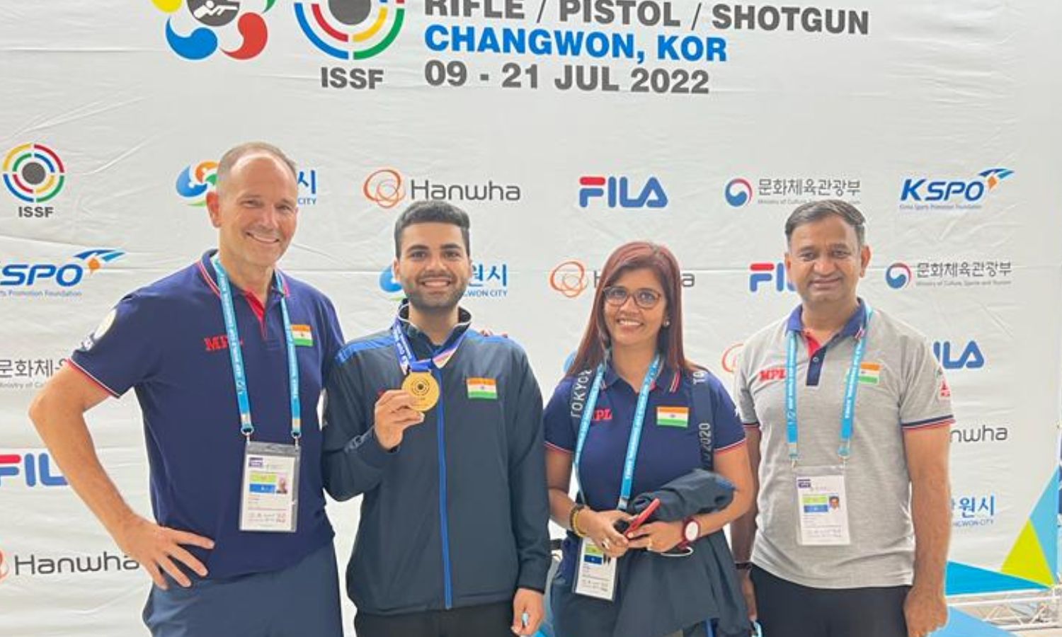 "I stayed calm and was not under pressure," says shooter Arjun Babuta ...