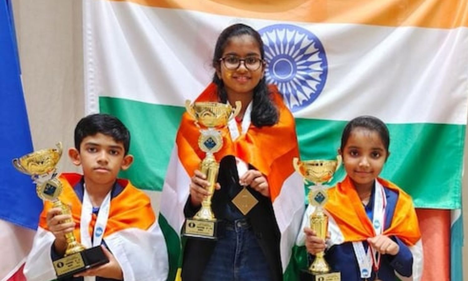 India's Shubi, Charvi chess world champions in U12 and U8