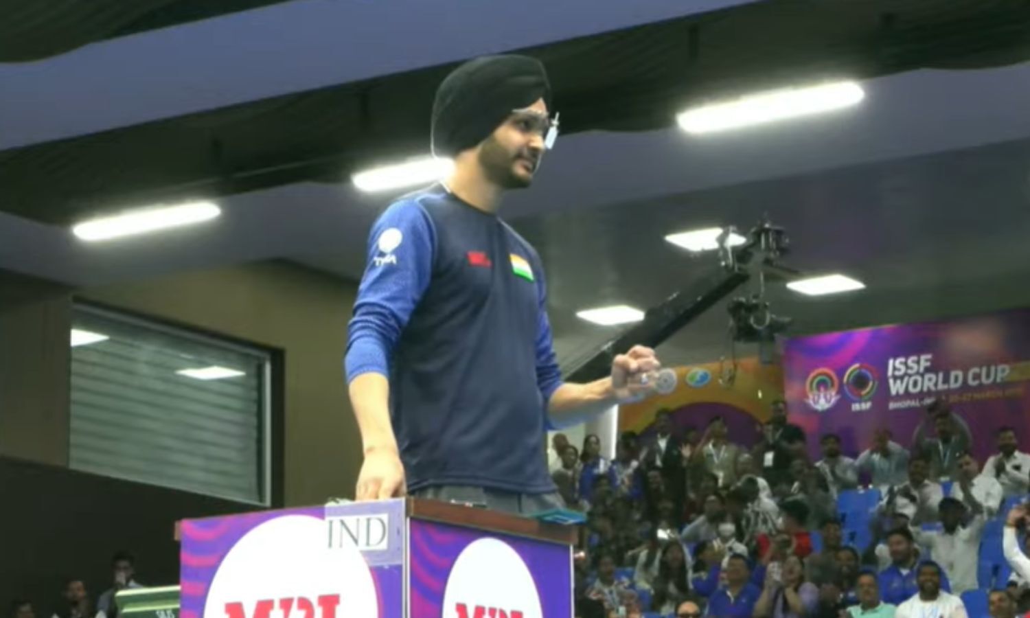 Munich ISSF World Cup: Sarabjot Singh reaches 10m air pistol final