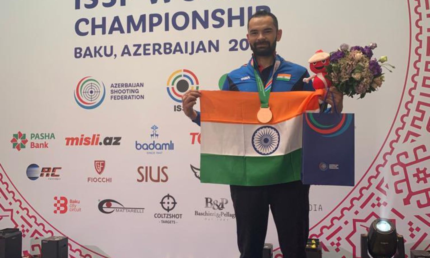 Shooting World C'Ships: Akhil Sheoran wins bronze, secures India's 5th ...