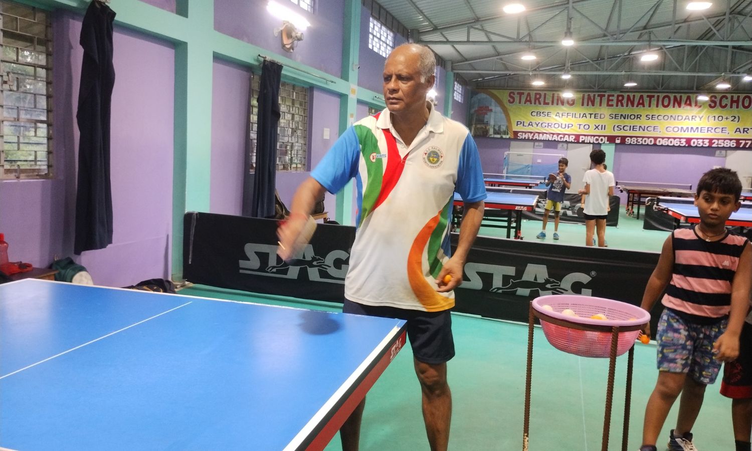 Mihir Ghosh, the coach who battles prejudices to set in motion Naihati's table tennis revolution