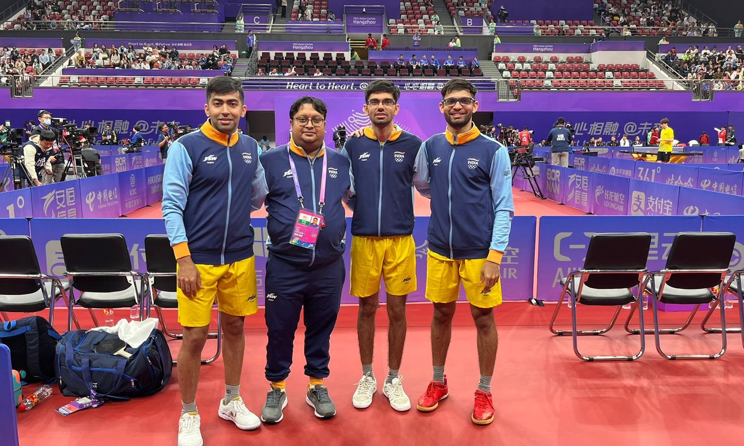 Asian Games: Indian men's & women's table tennis teams advance to knockouts with 3-0 wins