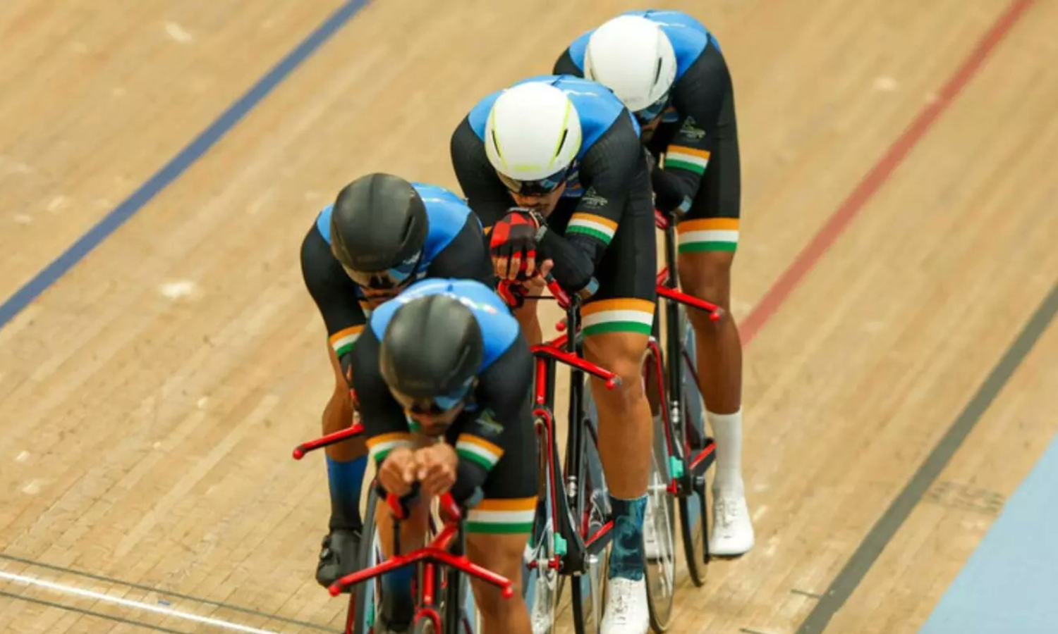 Asian Games Cycling: Men's sprint team sets national record, loses to Japan