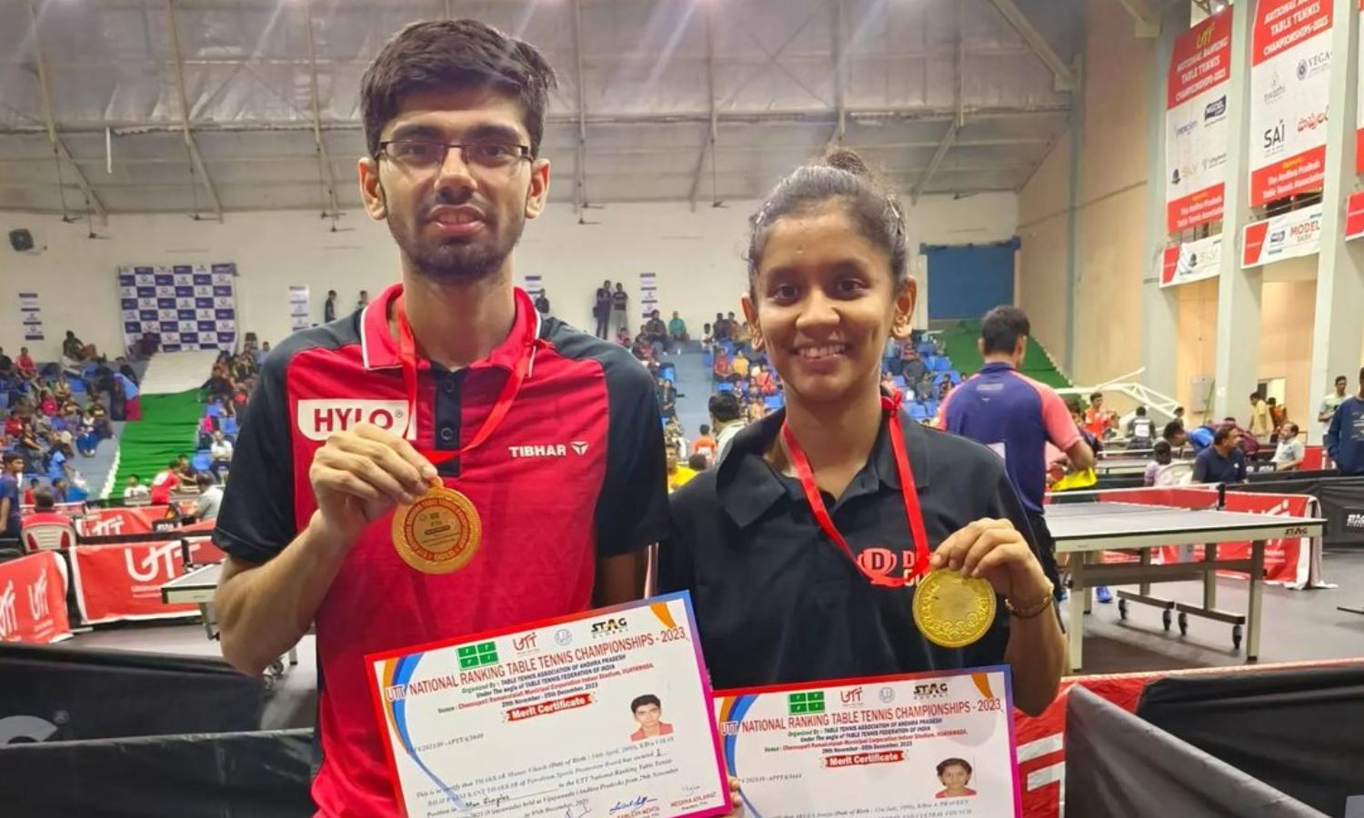 Manav Thakkar, Sreeja Akula win National Ranking TT C'ships title