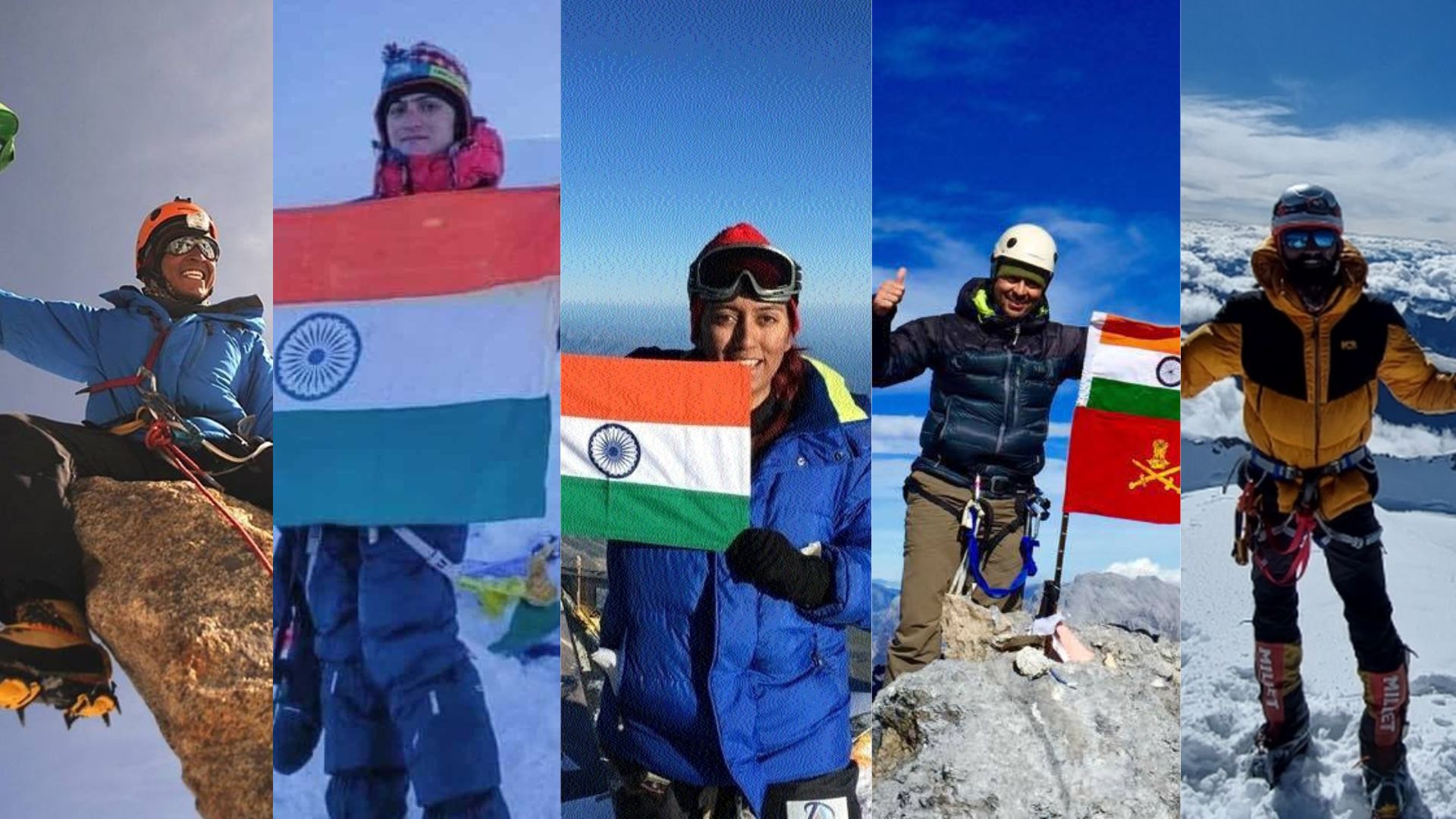 Best mountaineers of India who have done remarkable things in 2023.