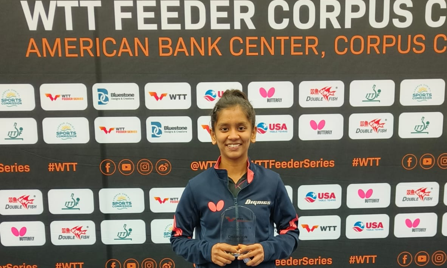 Sreeja Akula makes history with first-ever Singles Title at WTT Contender