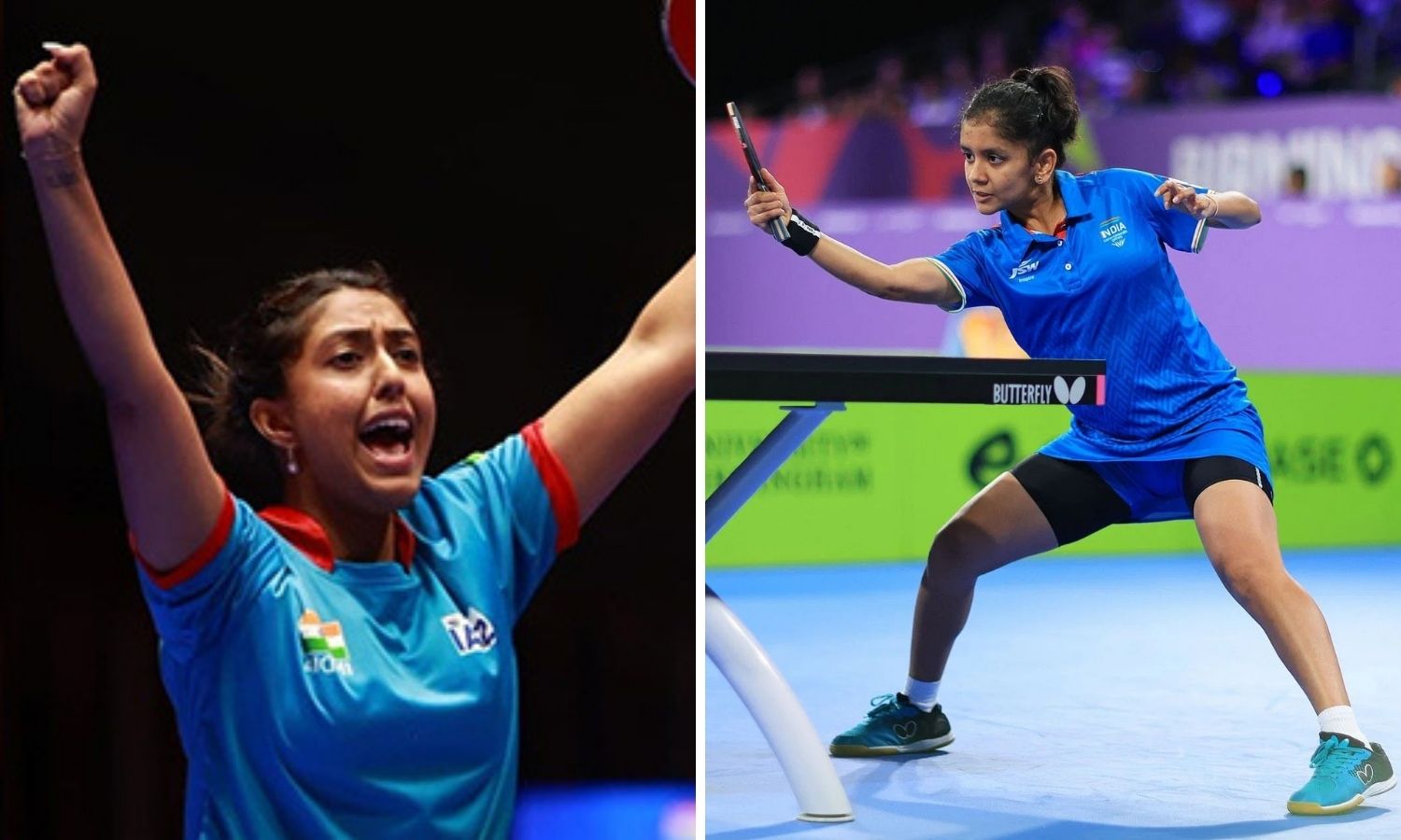 Ayhika, Sreeja create history by taking two matches off China at World Team Table Tennis C'Ships