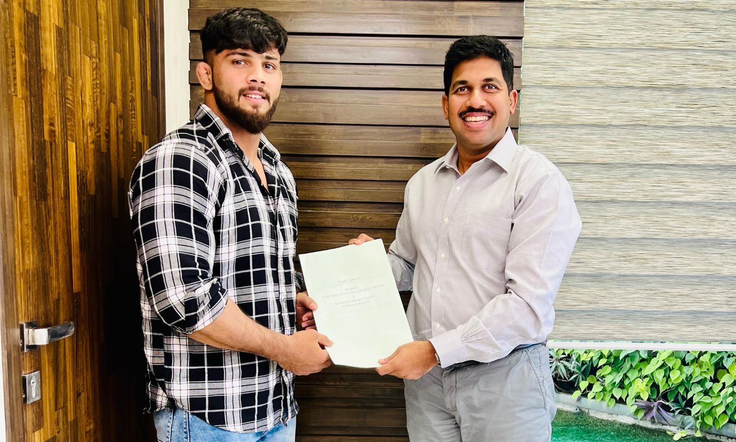 Punit Balan Group extends support to talented wrestler Sikandar Shaikh