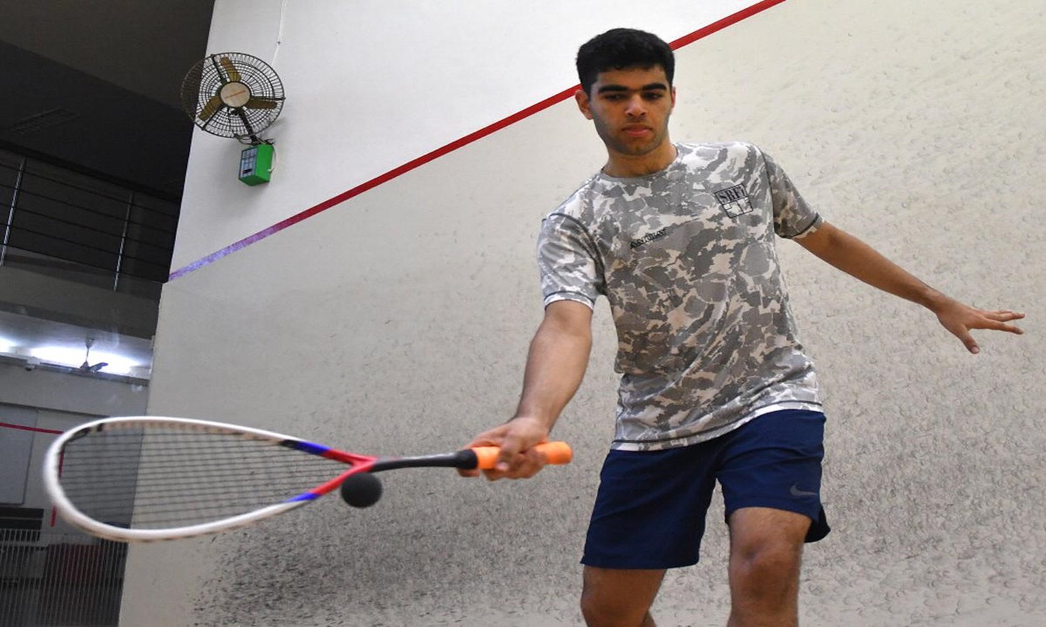 JSW Sports signs young squash sensation Veer Chotrani