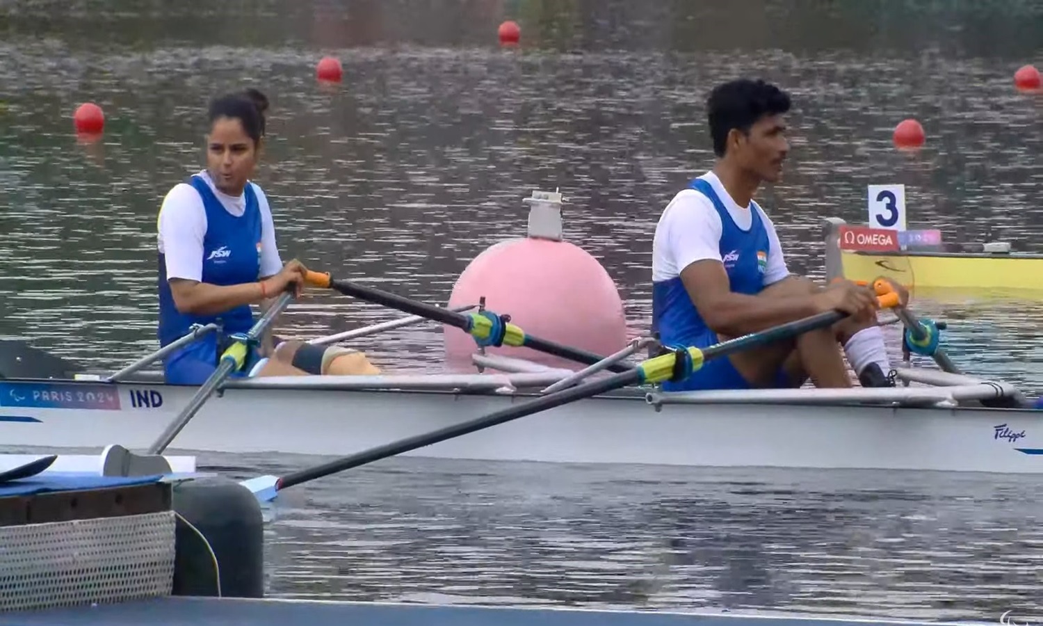 Paralympics 2024 Para-Rowing: Anita-Narayana finish fifth, move to ...