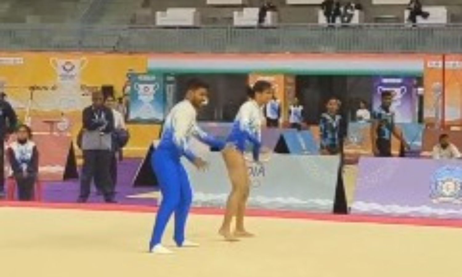 Watch: Bengal's mixed gymnastic team performing on Marathi song Zingaat