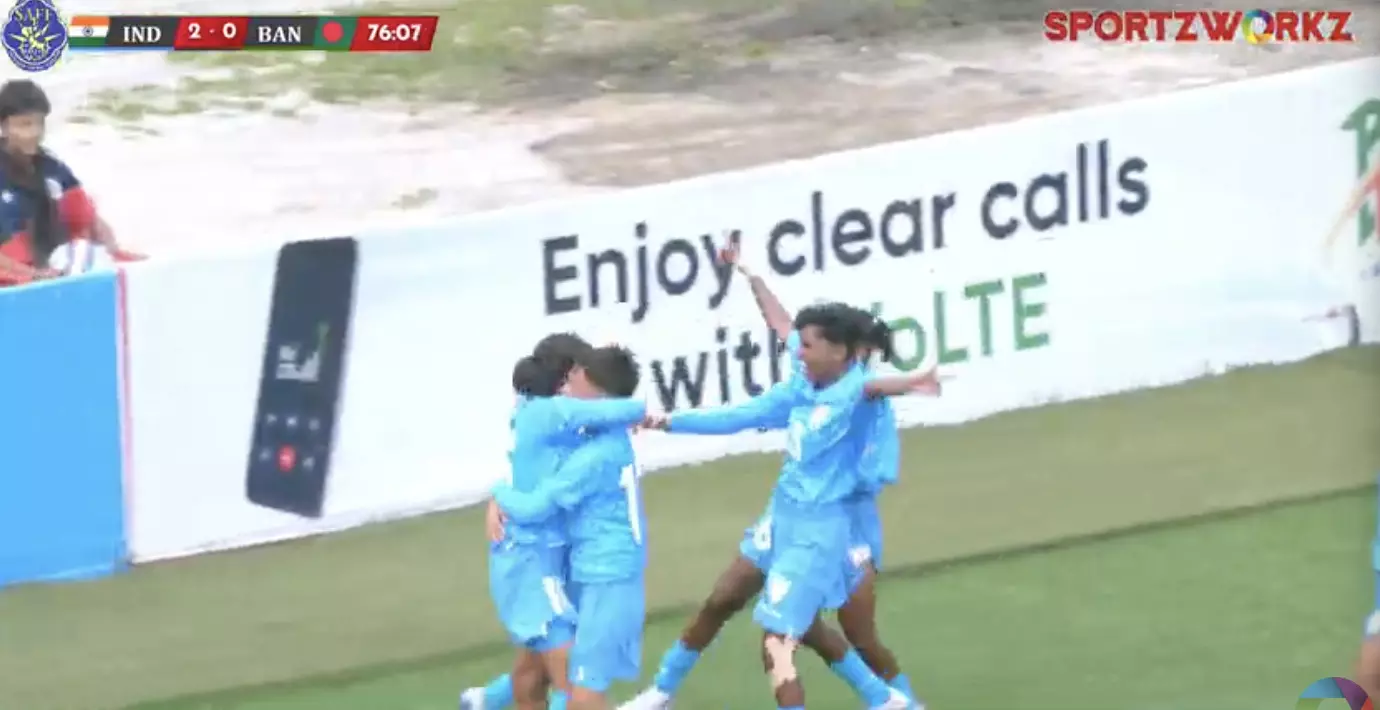 SAFF U17 Women's Championship: India beat Bangladesh 2-0- Highlights
