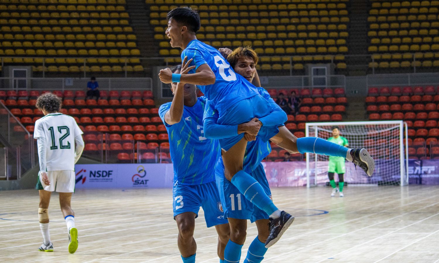 India outclasses Pakistan 4-1 to secure Silver at SAFF Futsal ...