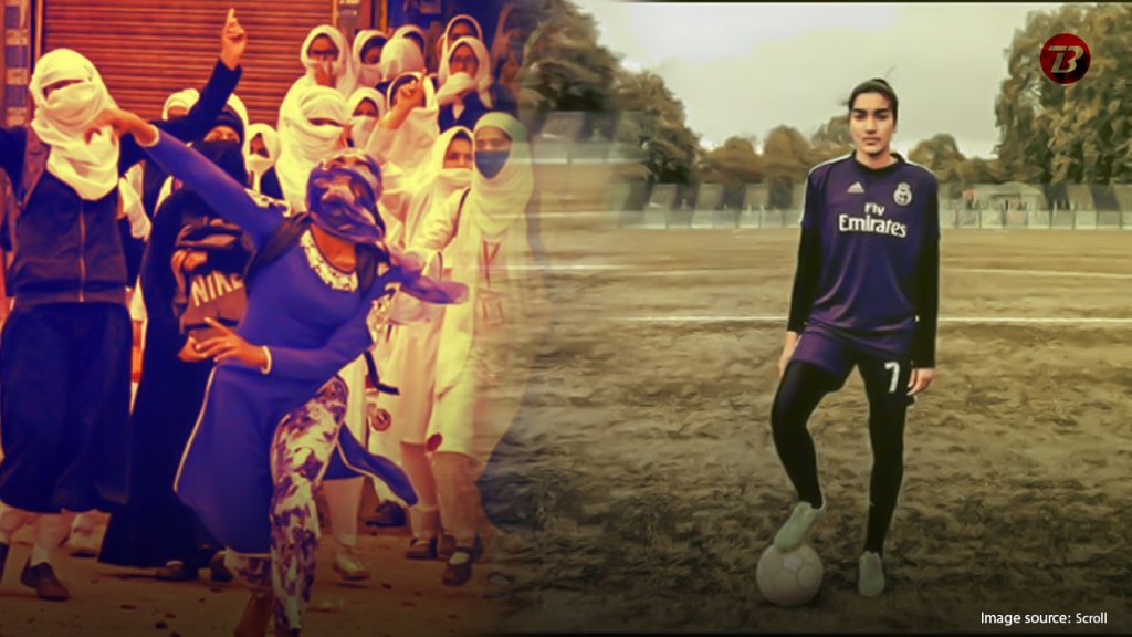 Afshan Ashiq: The footballer who was targetted as rebel for one ...